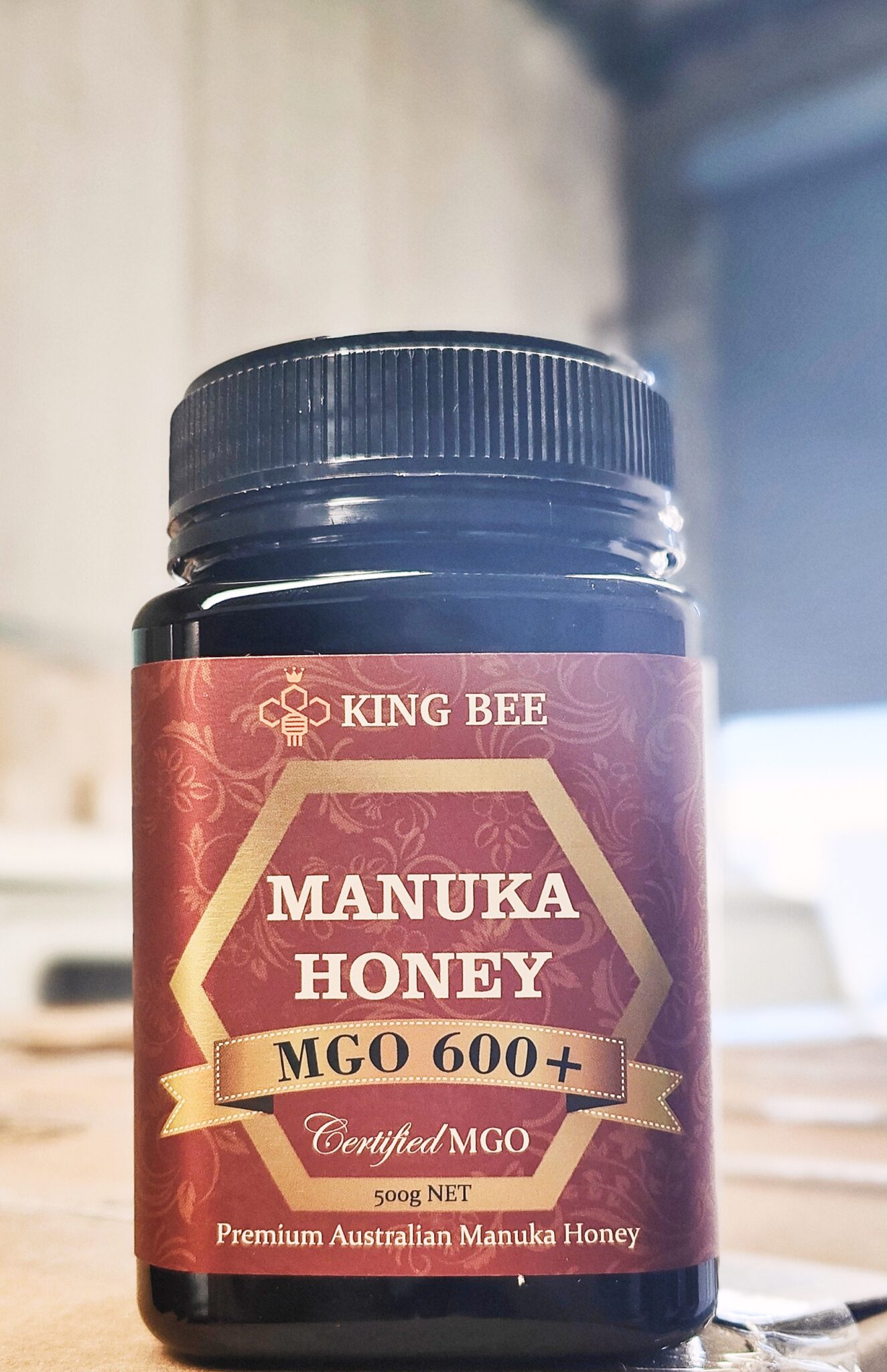 King Bee Manuka Honey MGO 600+ 500g Premium Australian Manuka ...